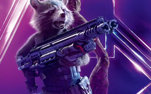 [50+] Rocket Raccoon 4k Wallpapers
