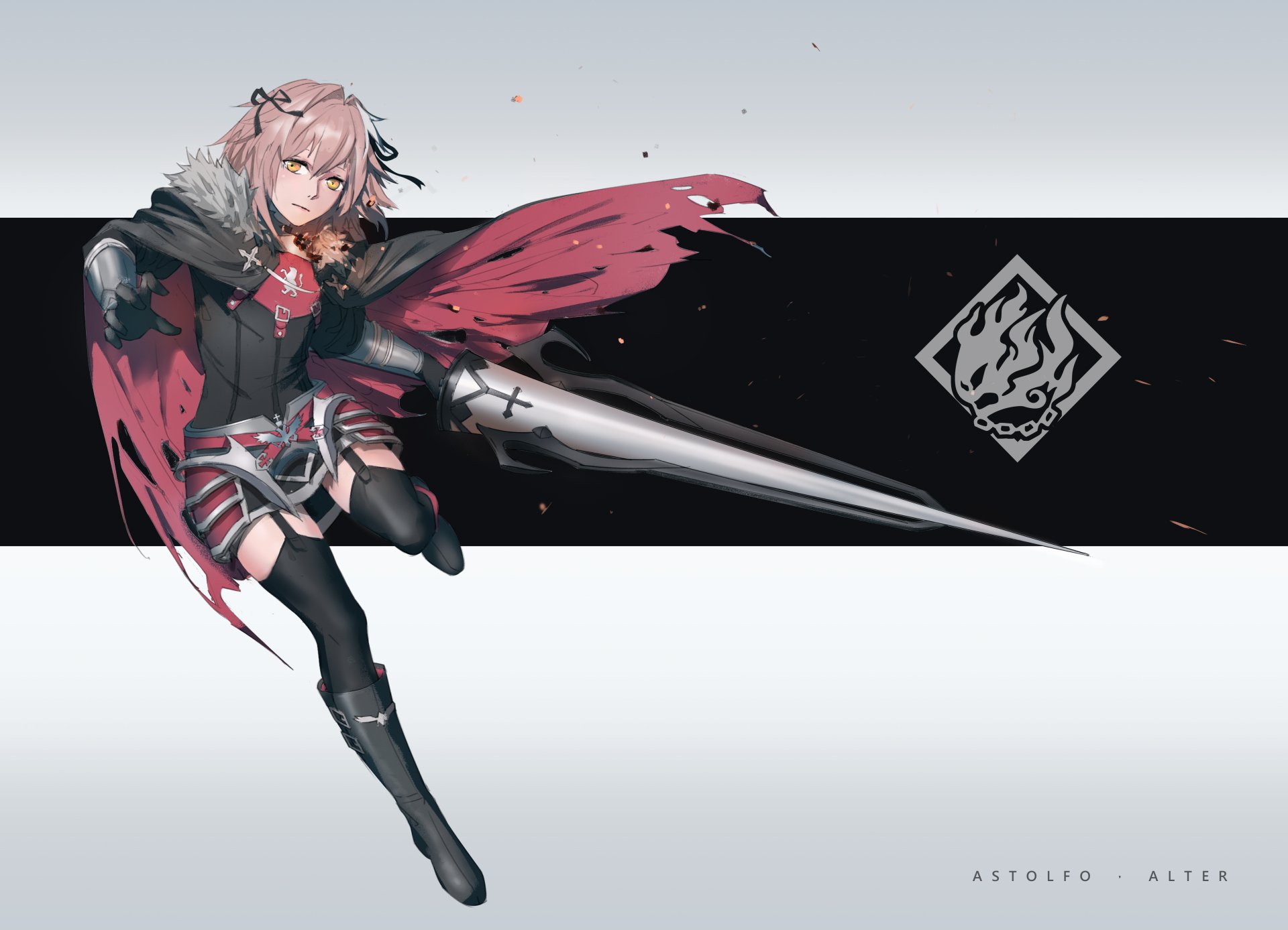 Astolfo Rider of Black - Fate/Apocrypha 4K Ultra HD Anime Wallpaper by ...