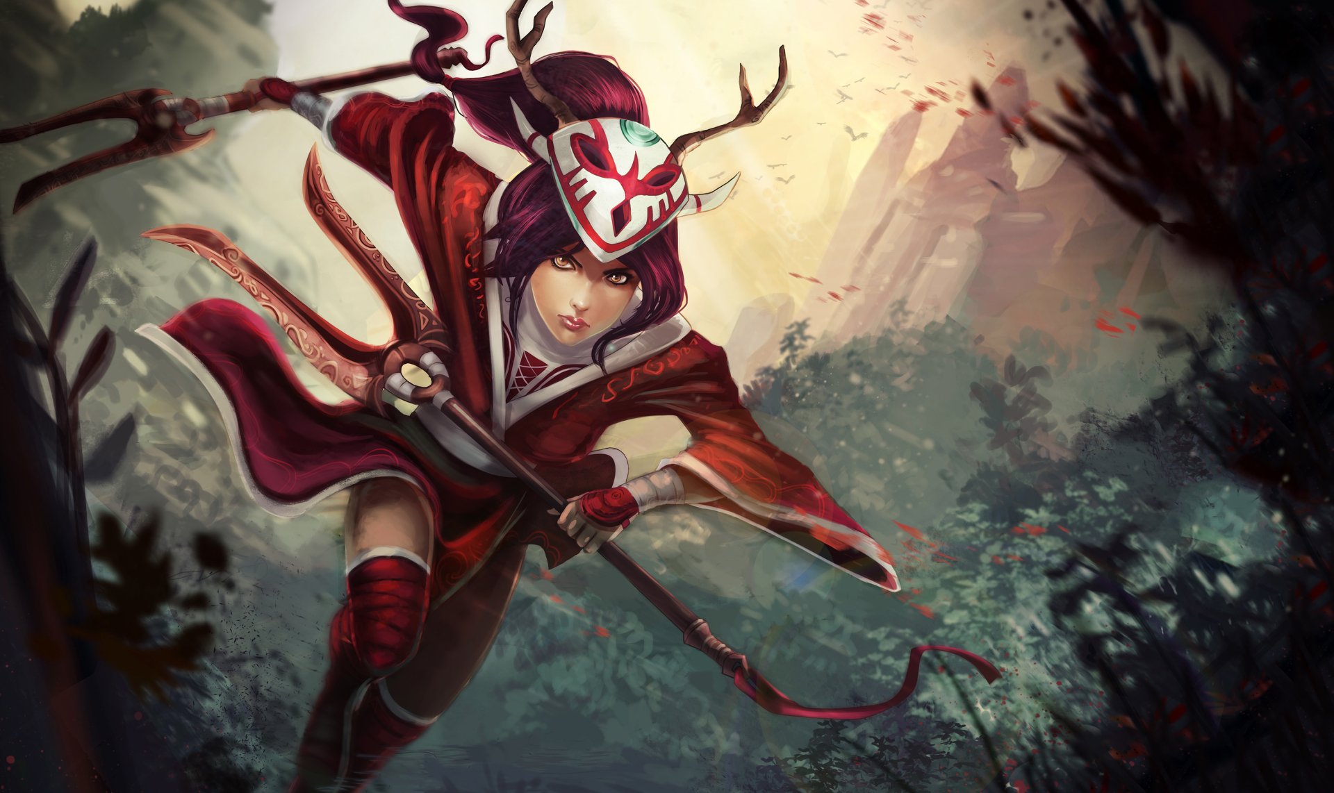 Akali HD Wallpaper - League of Legends Champion Background