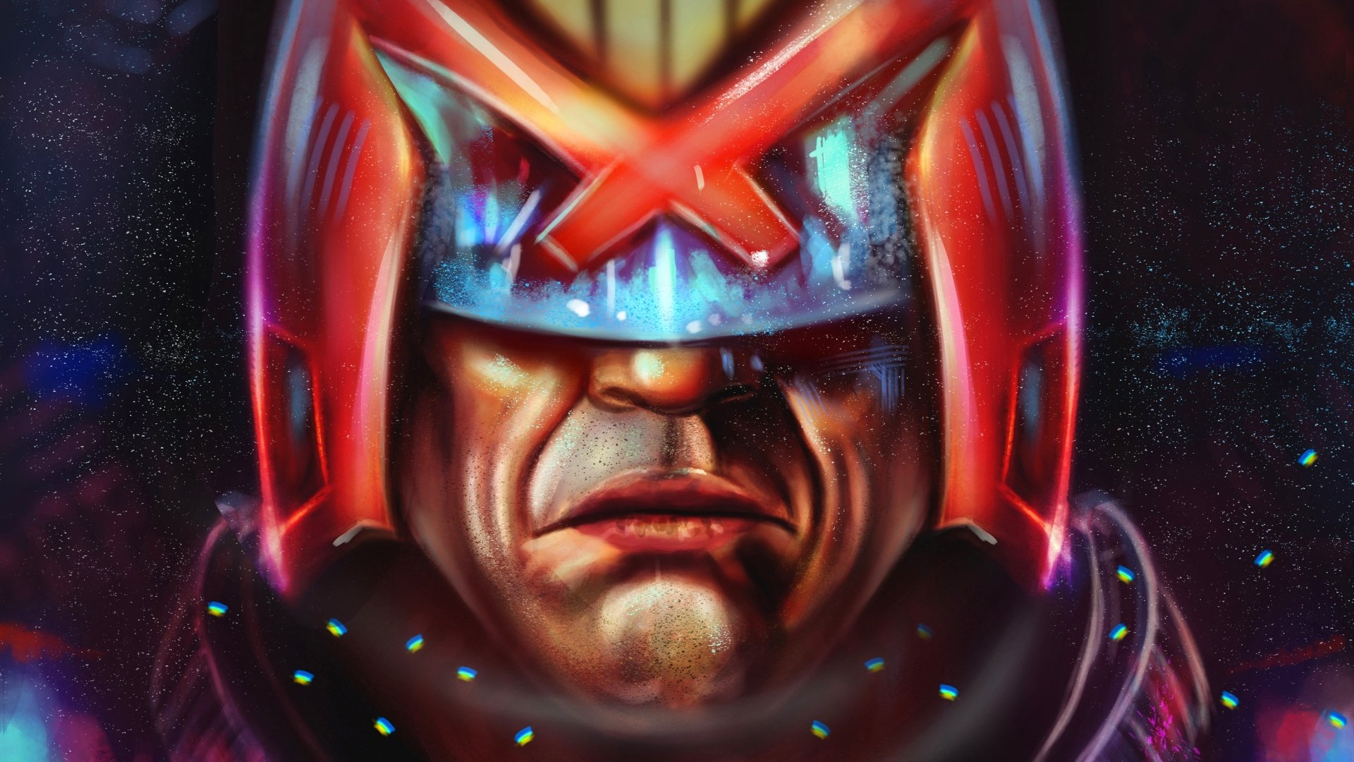 Comics Judge Dredd HD Wallpaper