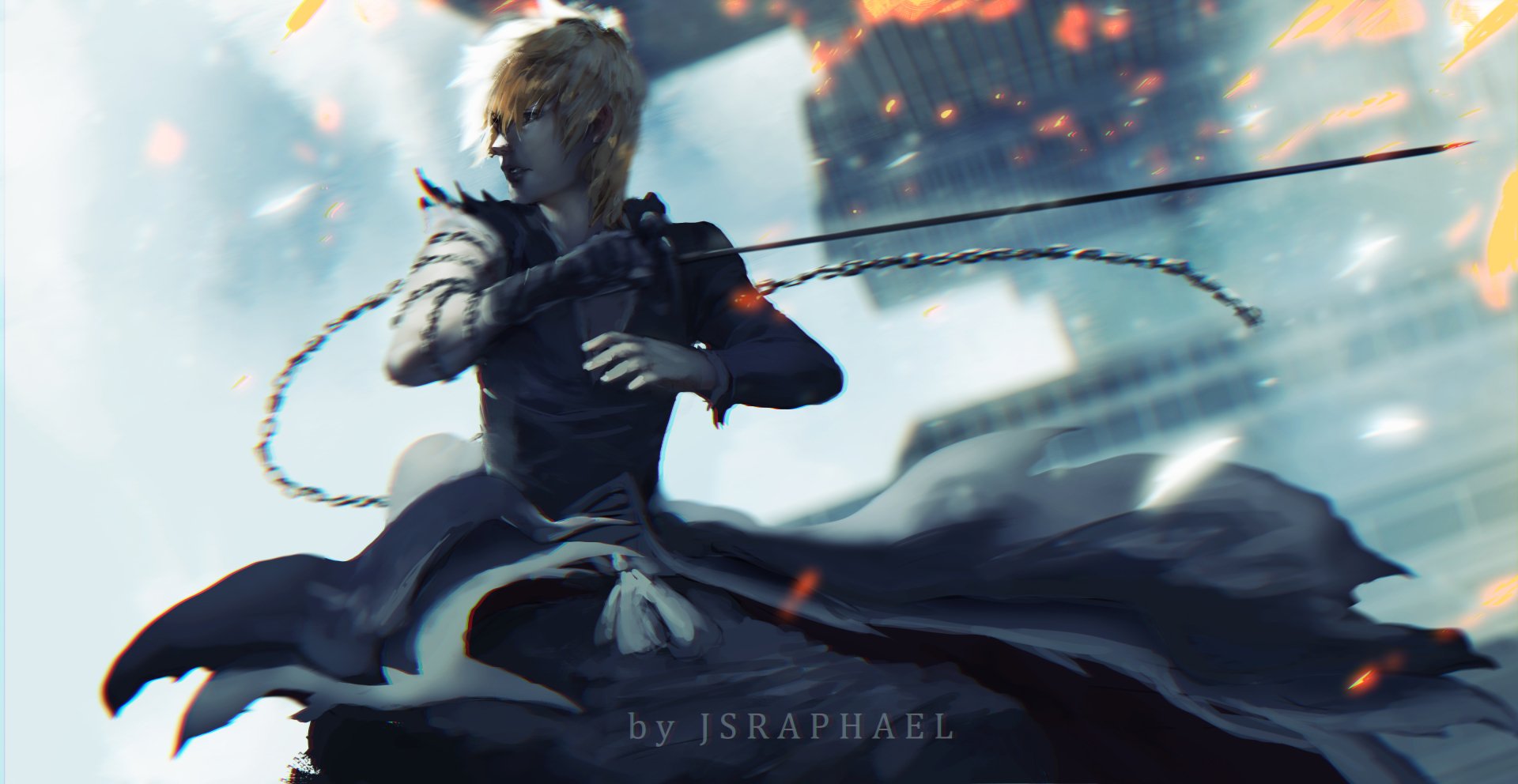 Bleach's Ichigo Kurosaki in Epic 4K Ultra HD Anime Wallpaper by Joshua ...