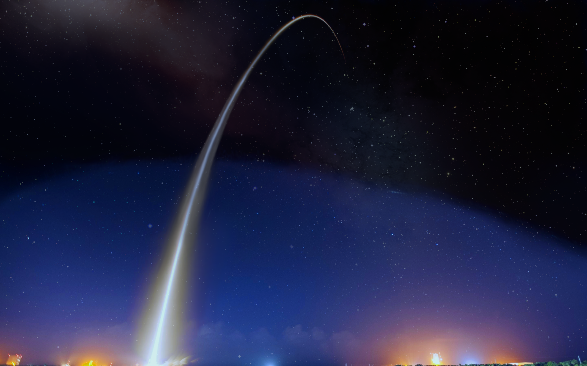 Galaxy Launch Wallpaper by reoky