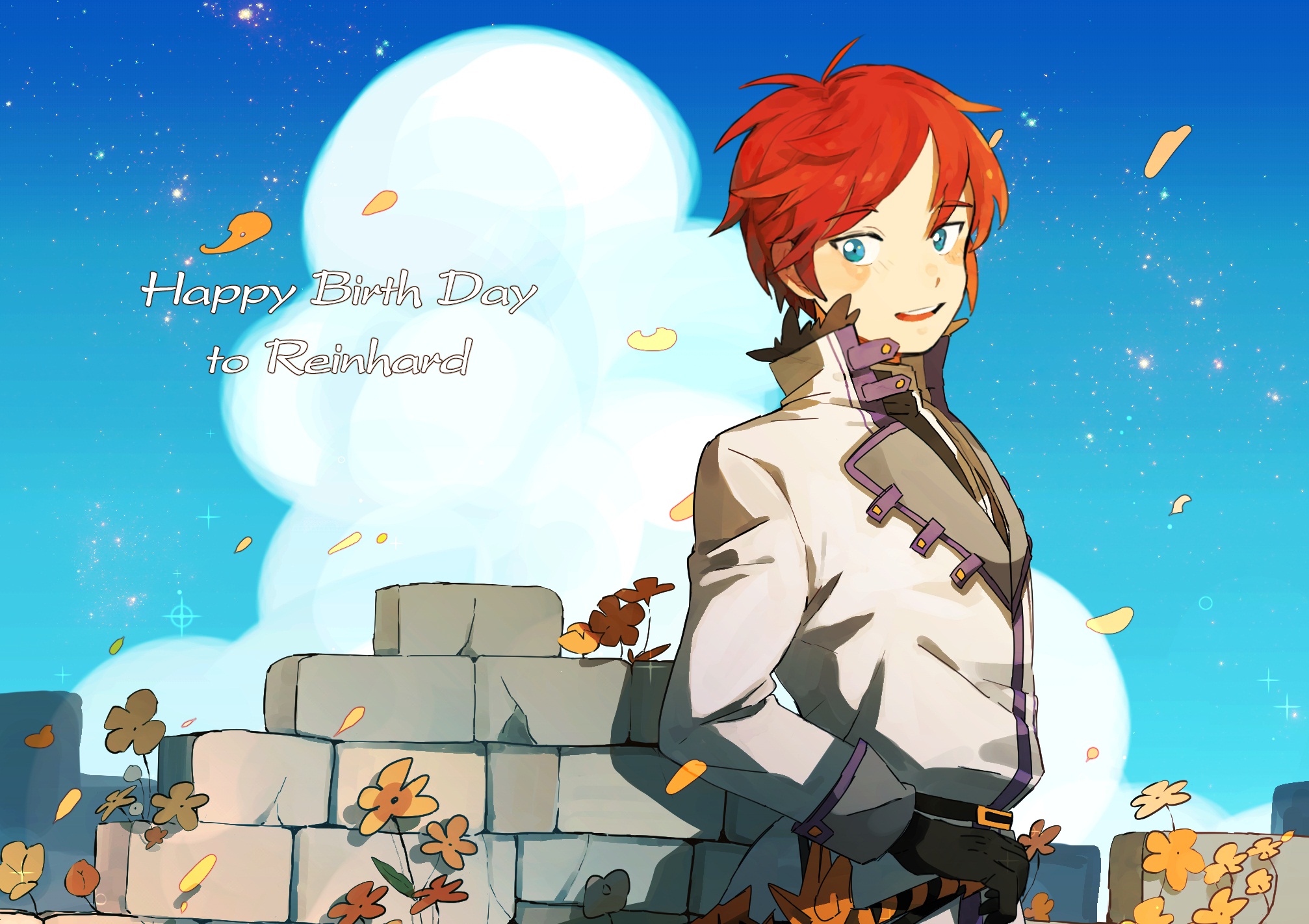 Download Blue Eyes Red Hair Reinhard Van Astrea Anime Re:Zero ...