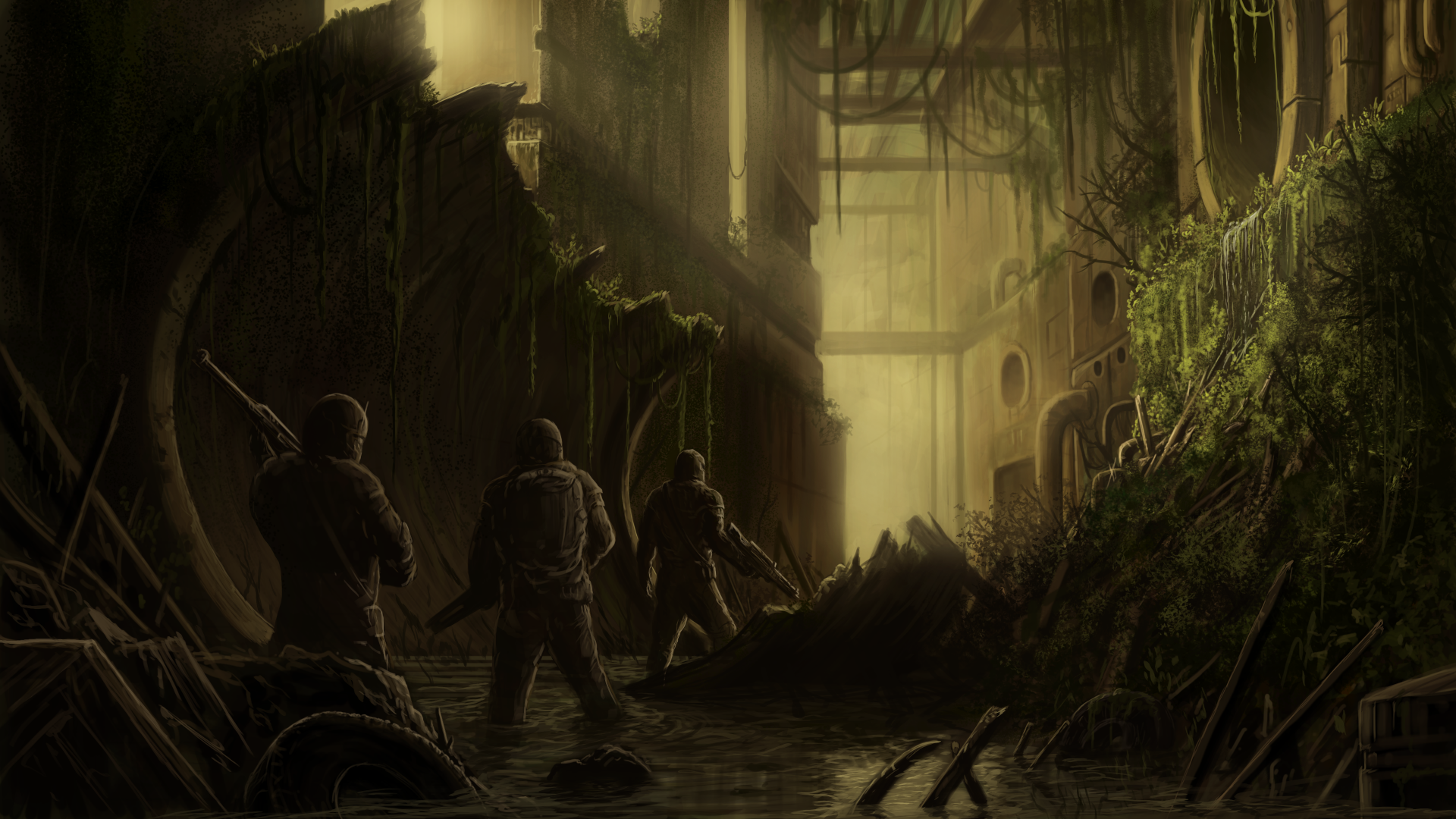 Download Warrior Sci Fi Post Apocalyptic 4k Ultra HD Wallpaper by ...