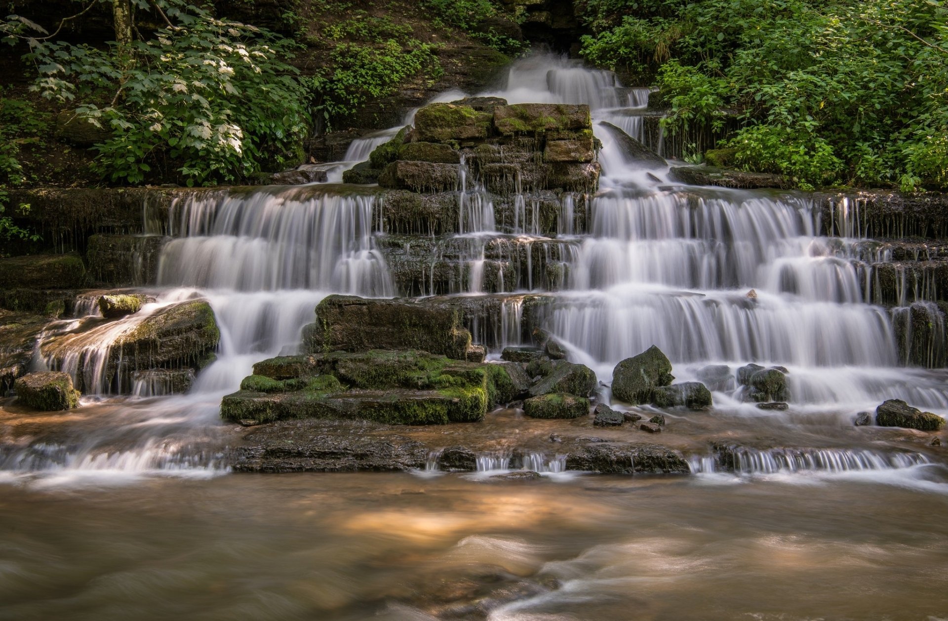Download River Nature Waterfall HD Wallpaper by DON SNIEGOWSKI ...