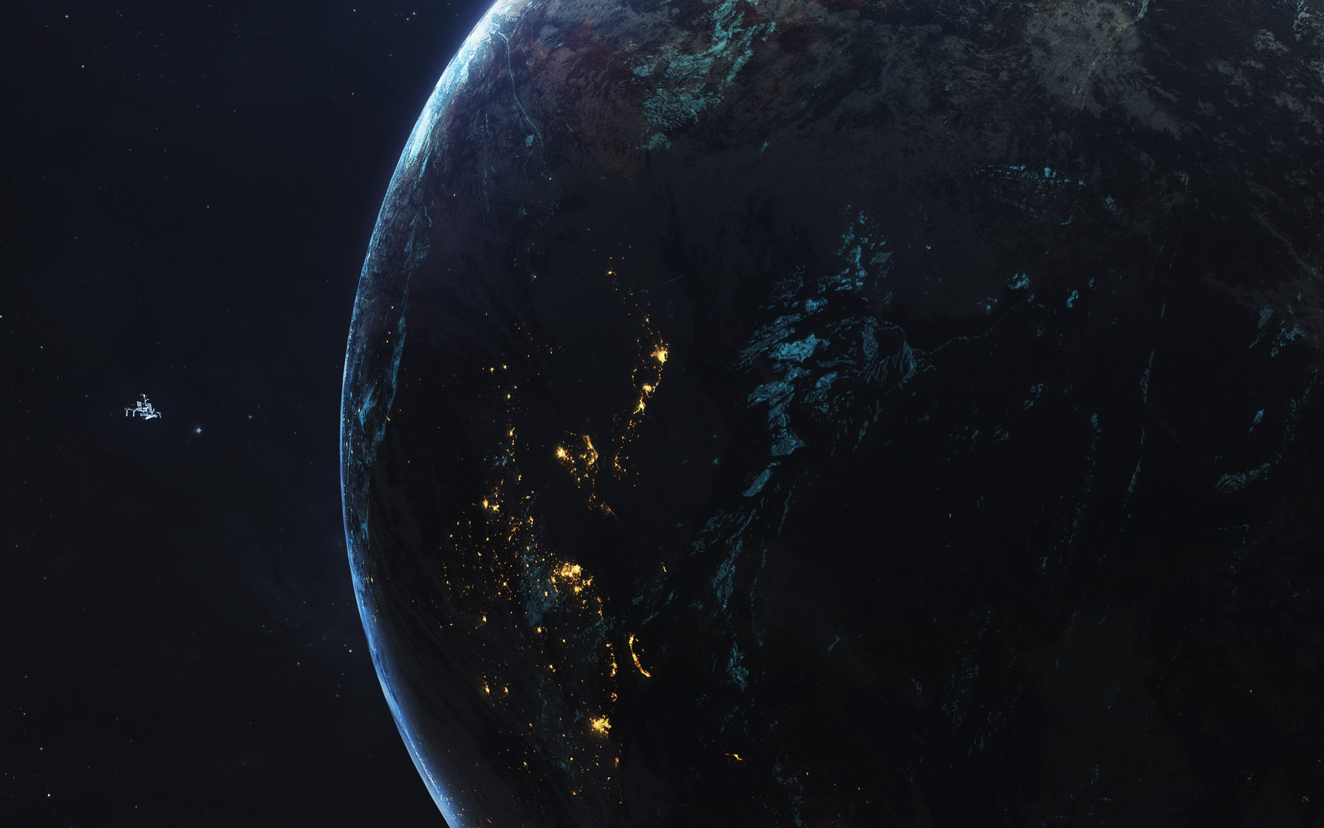 Download Nature Earth From Space HD Wallpaper by Vadim Sadovski