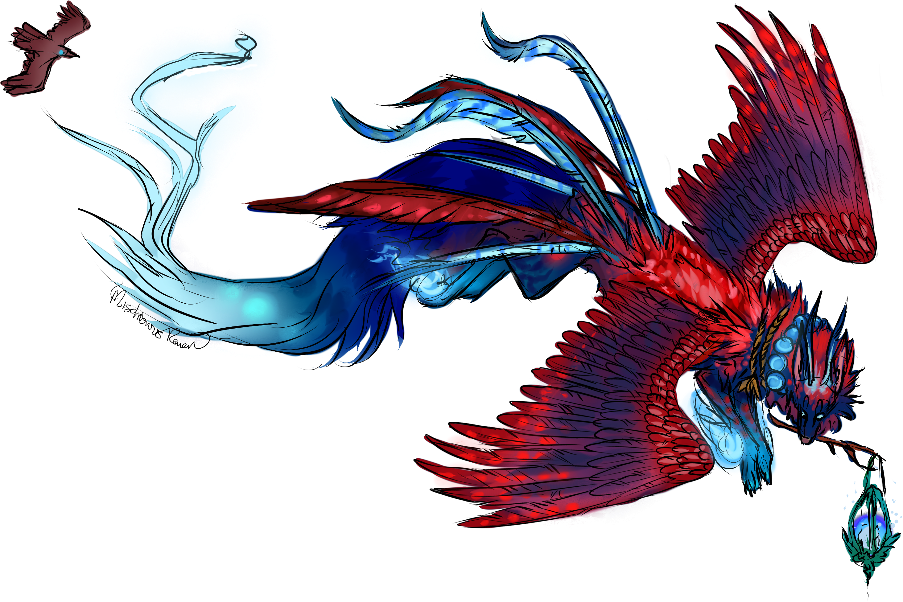 Download Fantasy Creature HD Wallpaper by MischievousRaven