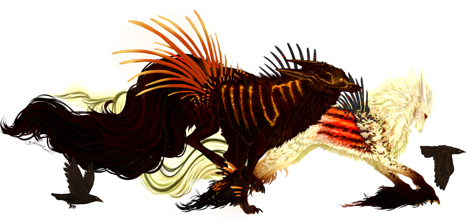 Download Fantasy Creature HD Wallpaper by MischievousRaven