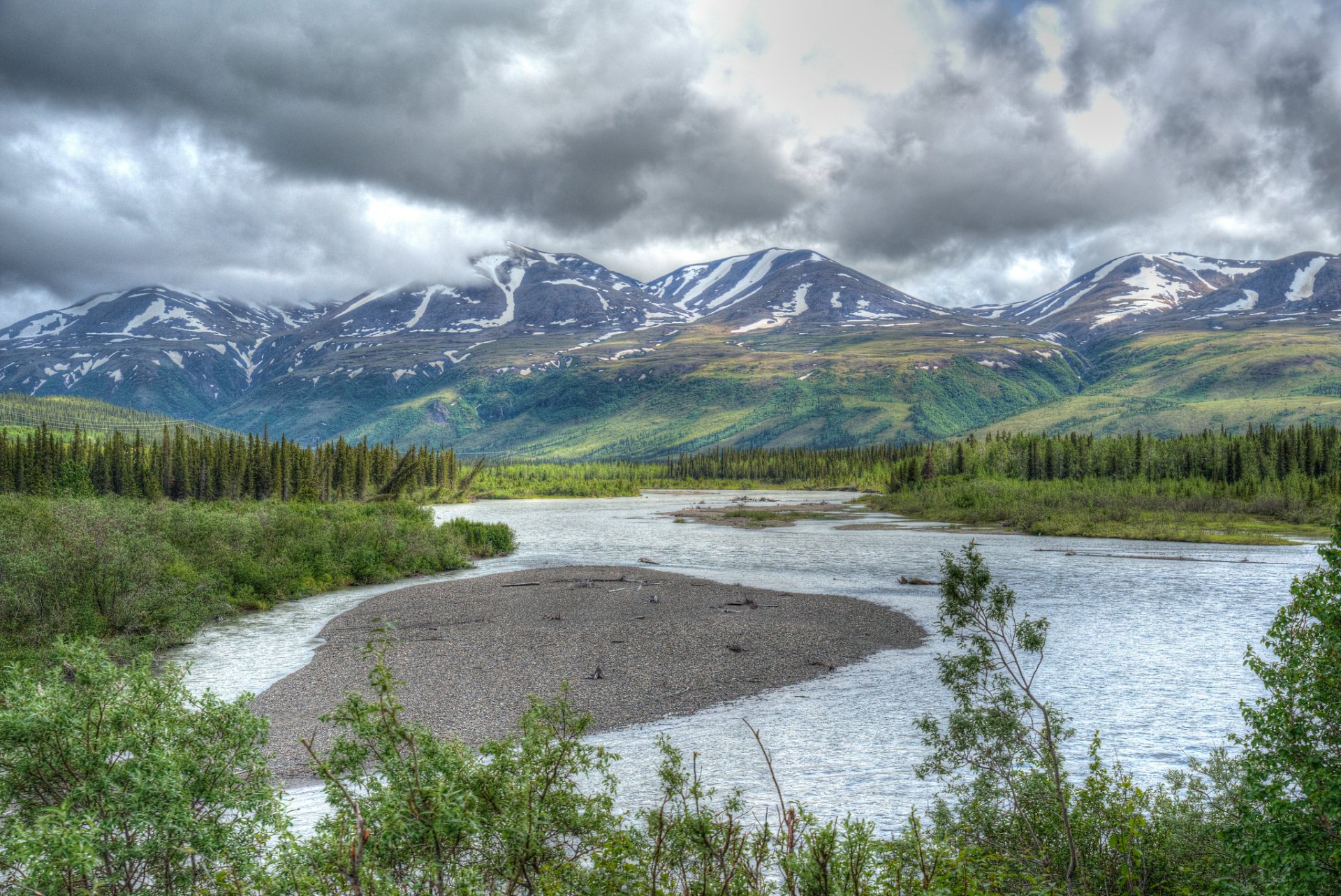 Download Nature River HD Wallpaper