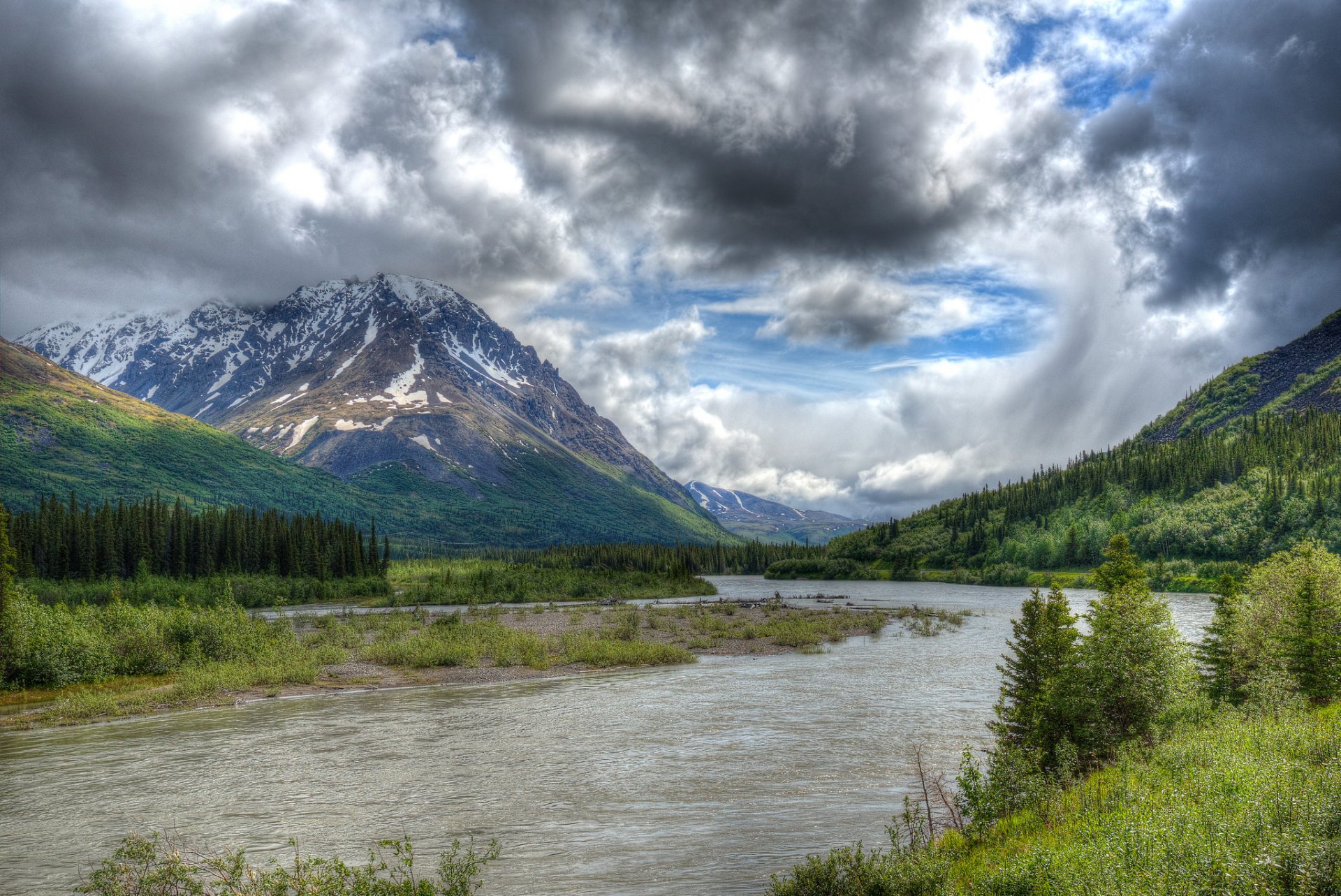 Download Nature River HD Wallpaper | 2048x1369 | Wallpaper Abyss