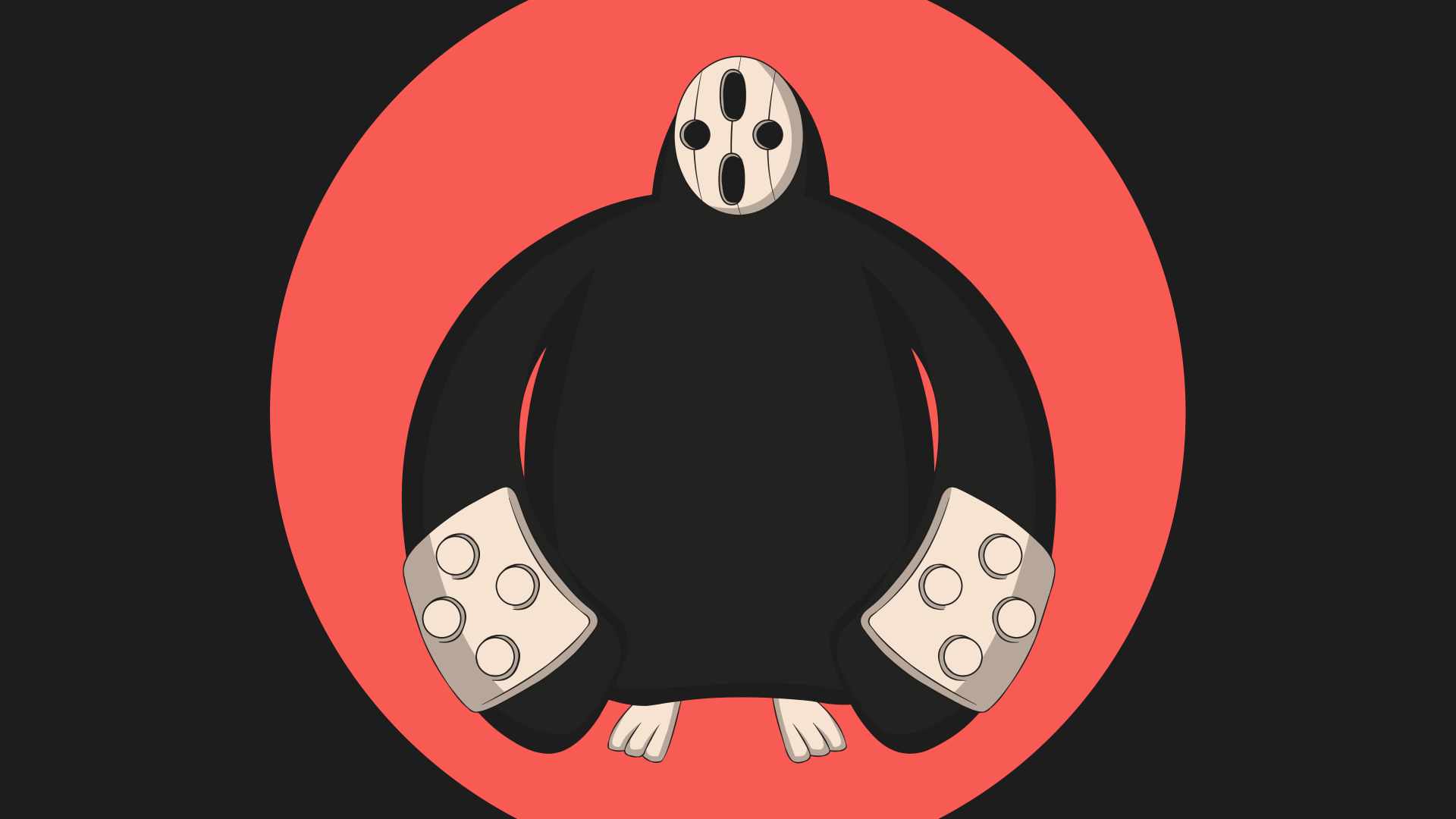 Radiant Monster Wallpaper by Tokip