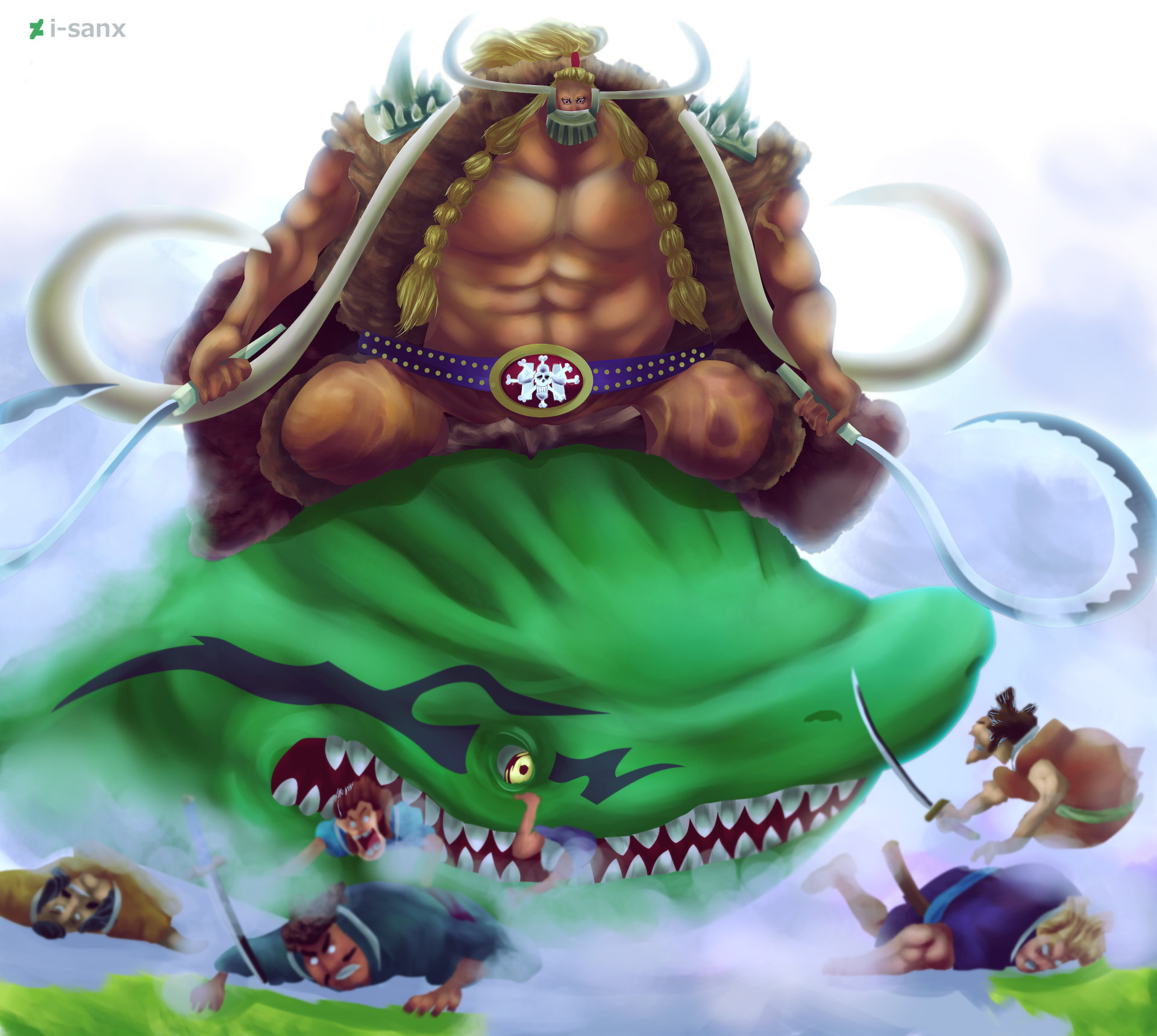 Download Jack (One Piece) Anime One Piece HD Wallpaper by i-SANx