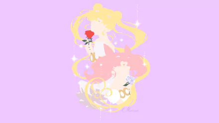 usagi x sailor moon Desktop Wallpapers, Phone Wallpaper, PFP, Gifs, and ...