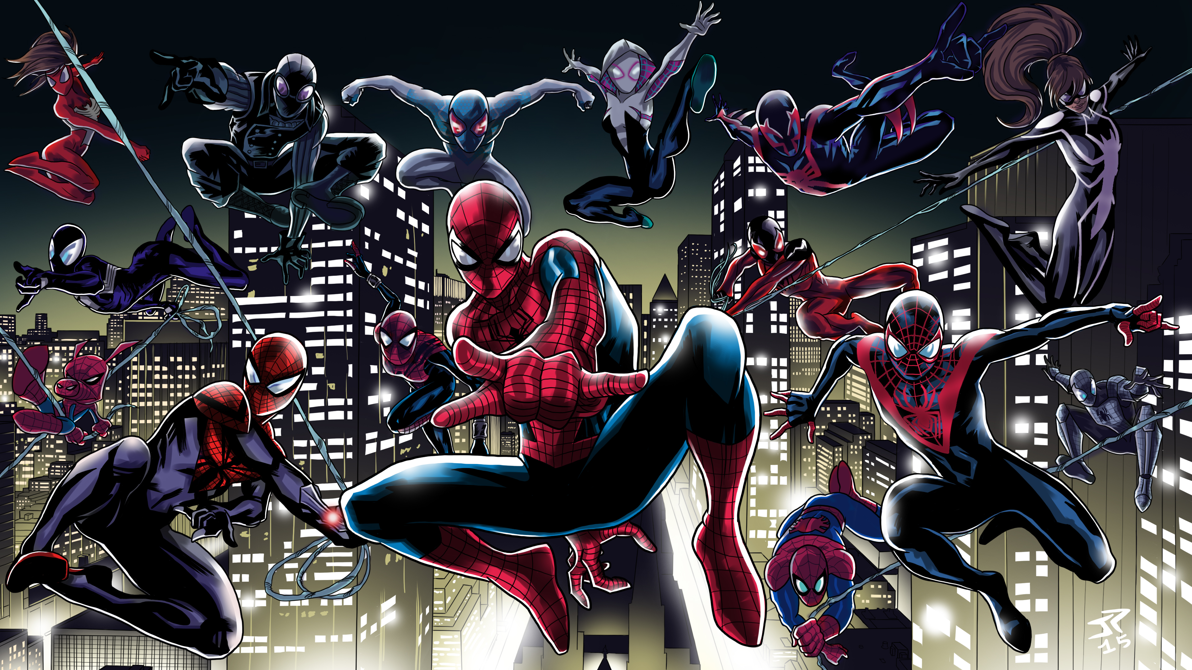 Download Comic Spider Man 4k Ultra Hd Wallpaper