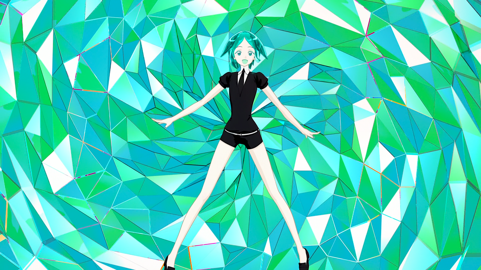 Phos Prism — Land of the Lustrous 2K | Emerald Phosphophyllite 2K ...