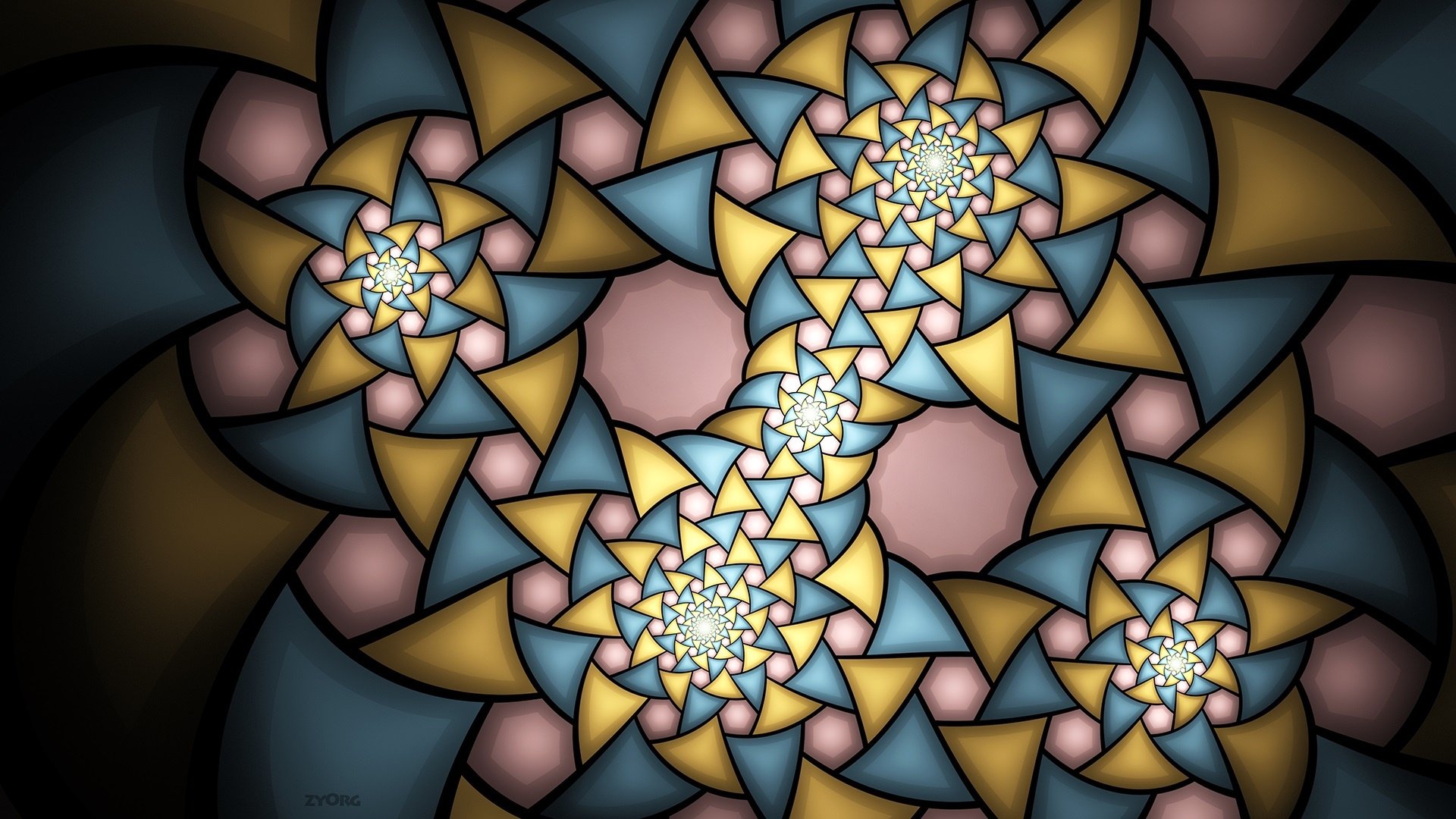 Download Pattern Abstract Fractal HD Wallpaper