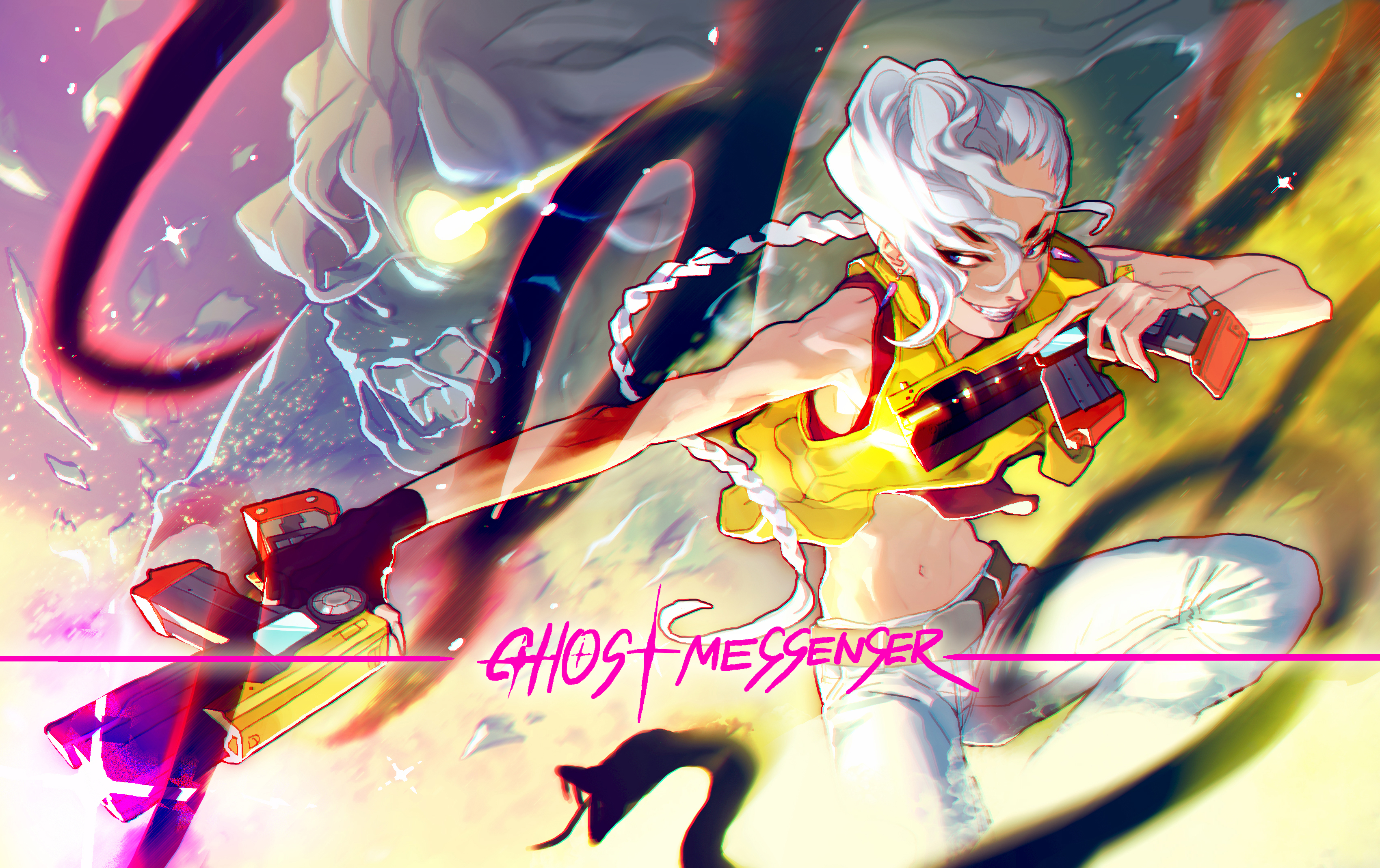 Anime Ghost Messenger HD Wallpaper