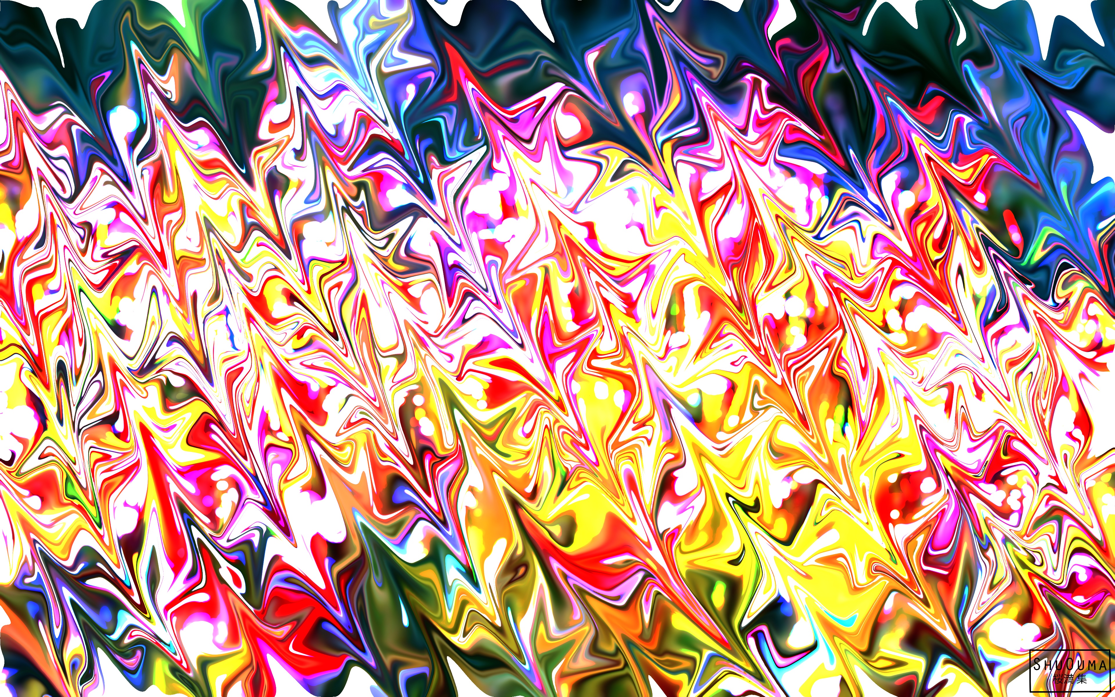 Download Abstract Colors 4k Ultra HD Wallpaper by ShuOuma