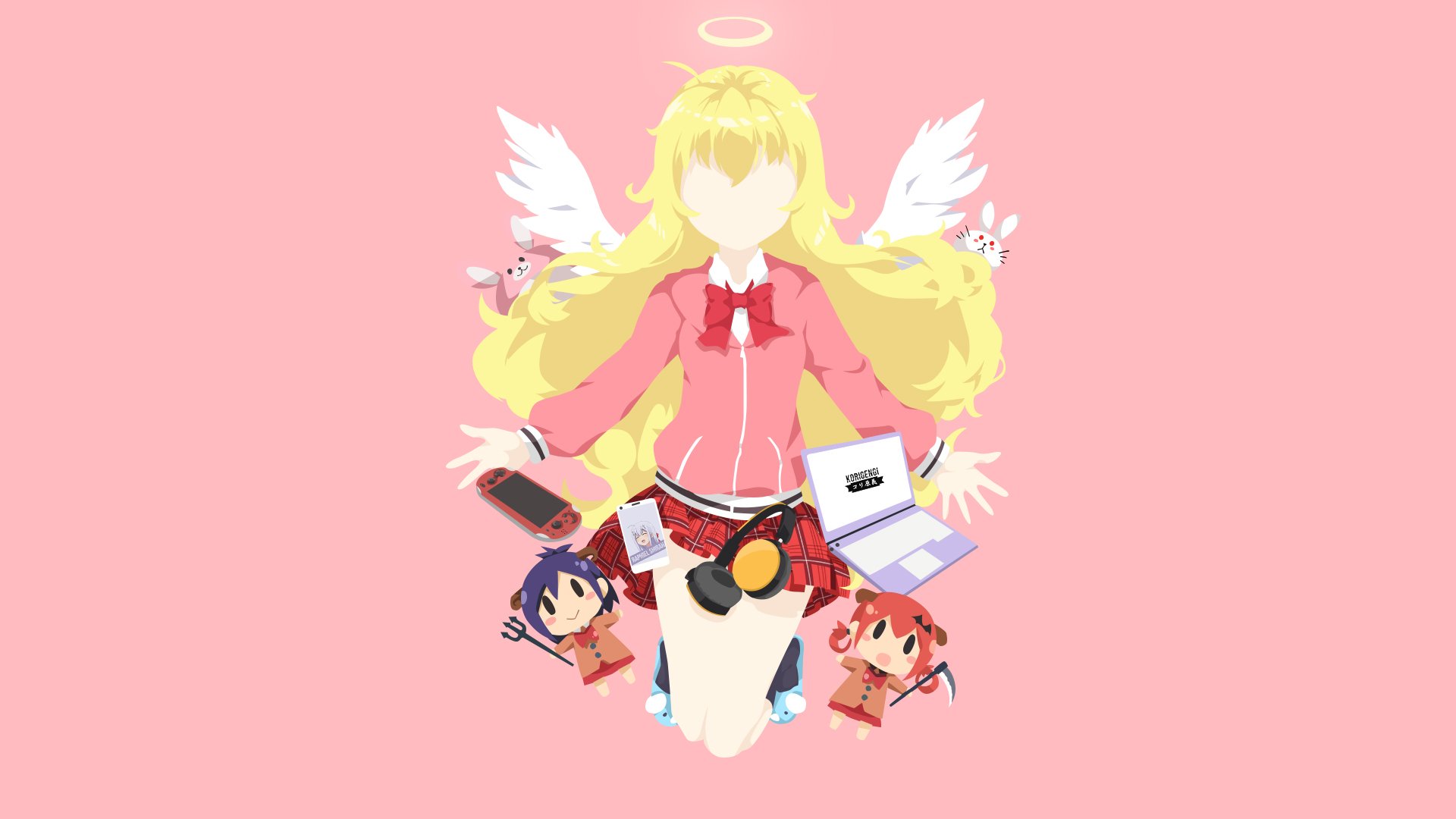 Angel of Laziness — Gabriel Tenma White (Gabriel DropOut) HD Wallpaper ...