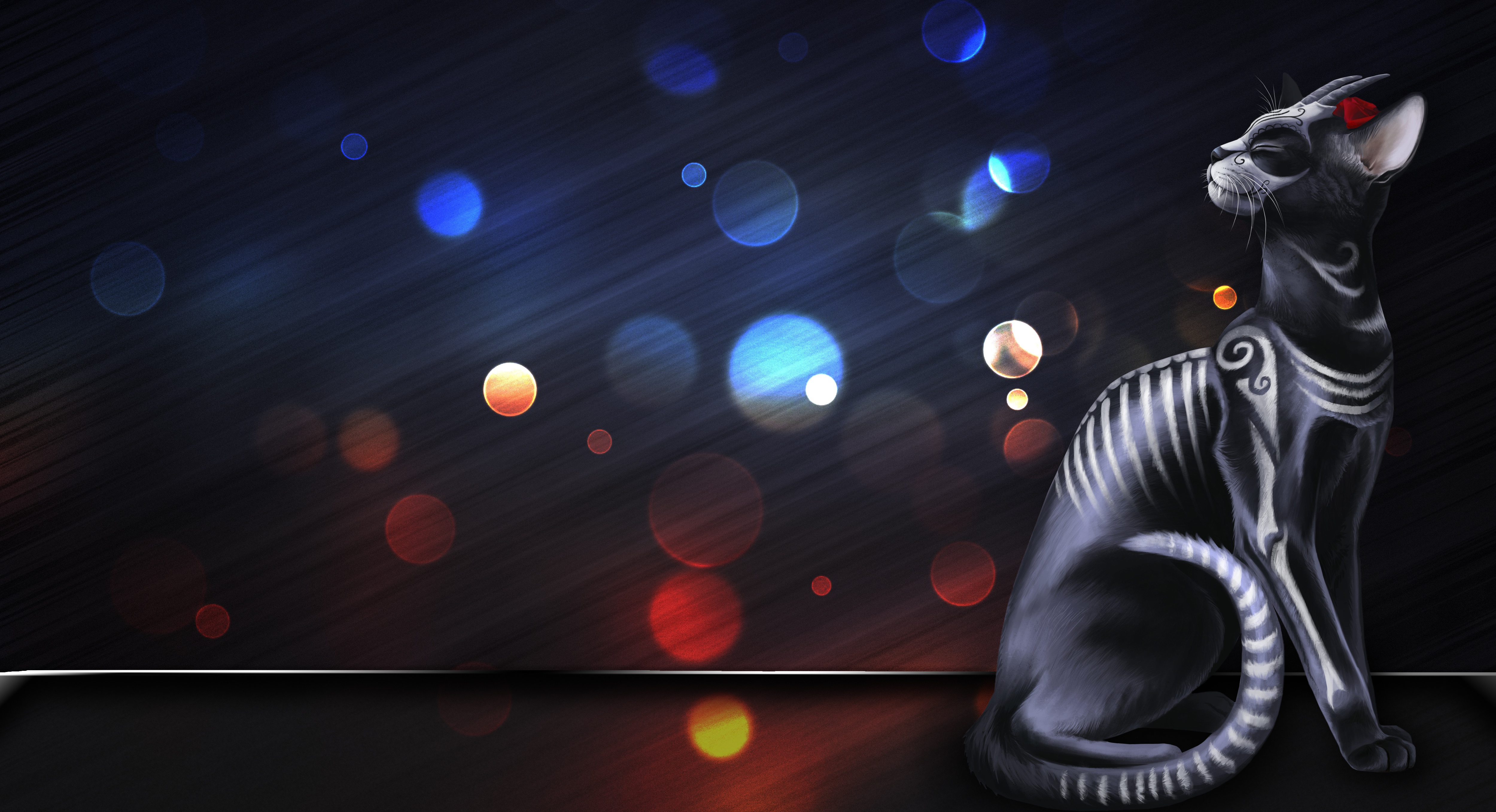 Download Fantasy Cat 4k Ultra HD Wallpaper