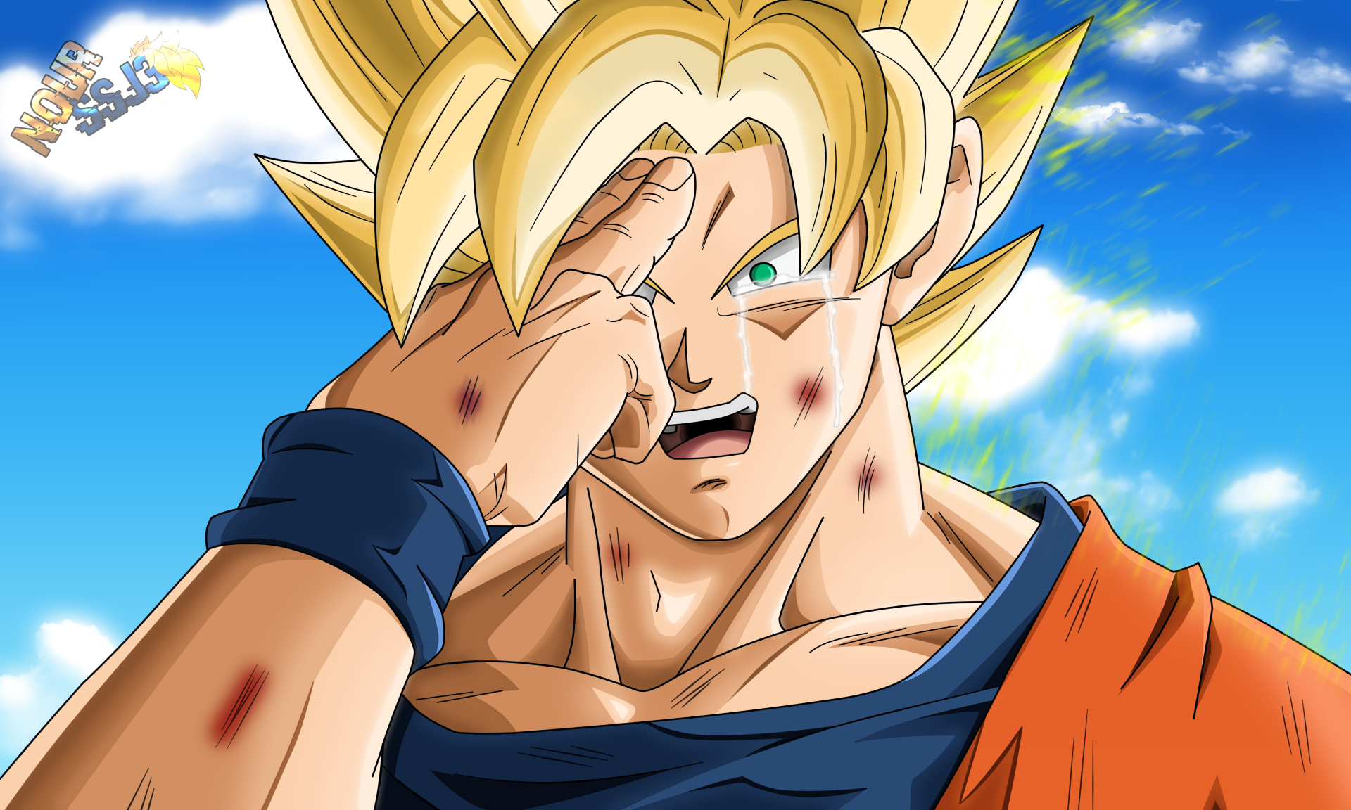 Goku Supreme: Stunning 4K Dragon Ball Z Anime Wallpaper by nourssj3 ...