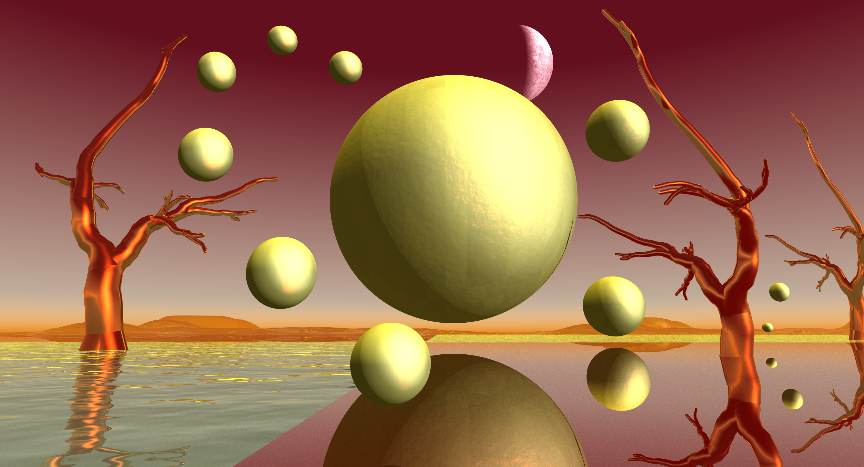 Download Abstract Ball HD Wallpaper