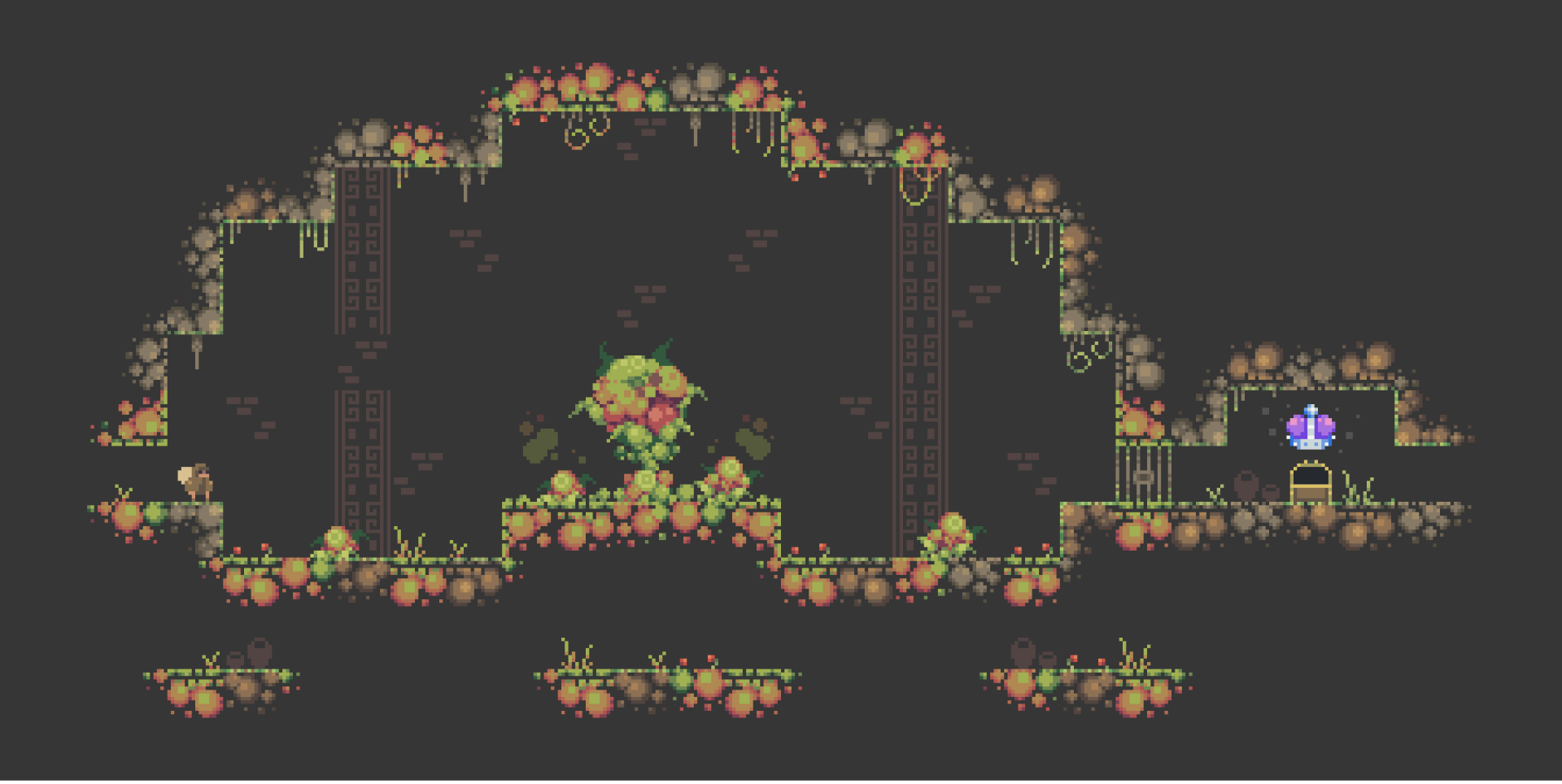 Luminous Grove (Pixel Art) — 4K Ultra HD Wallpaper | 4480x2250 ...