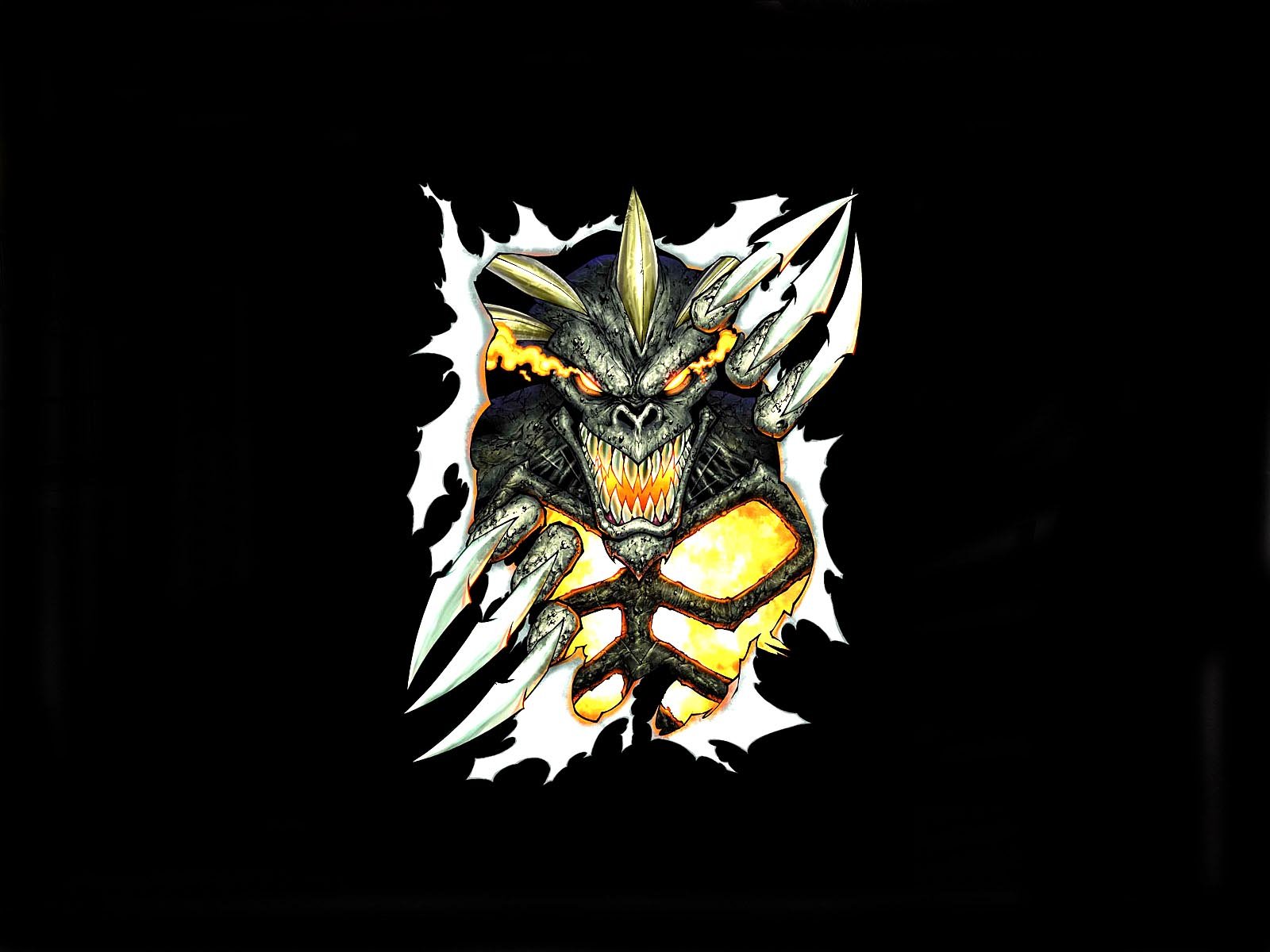 Infernal Claw — Dark Demon HD Wallpaper | 1600x1200 | Wallpaper Abyss