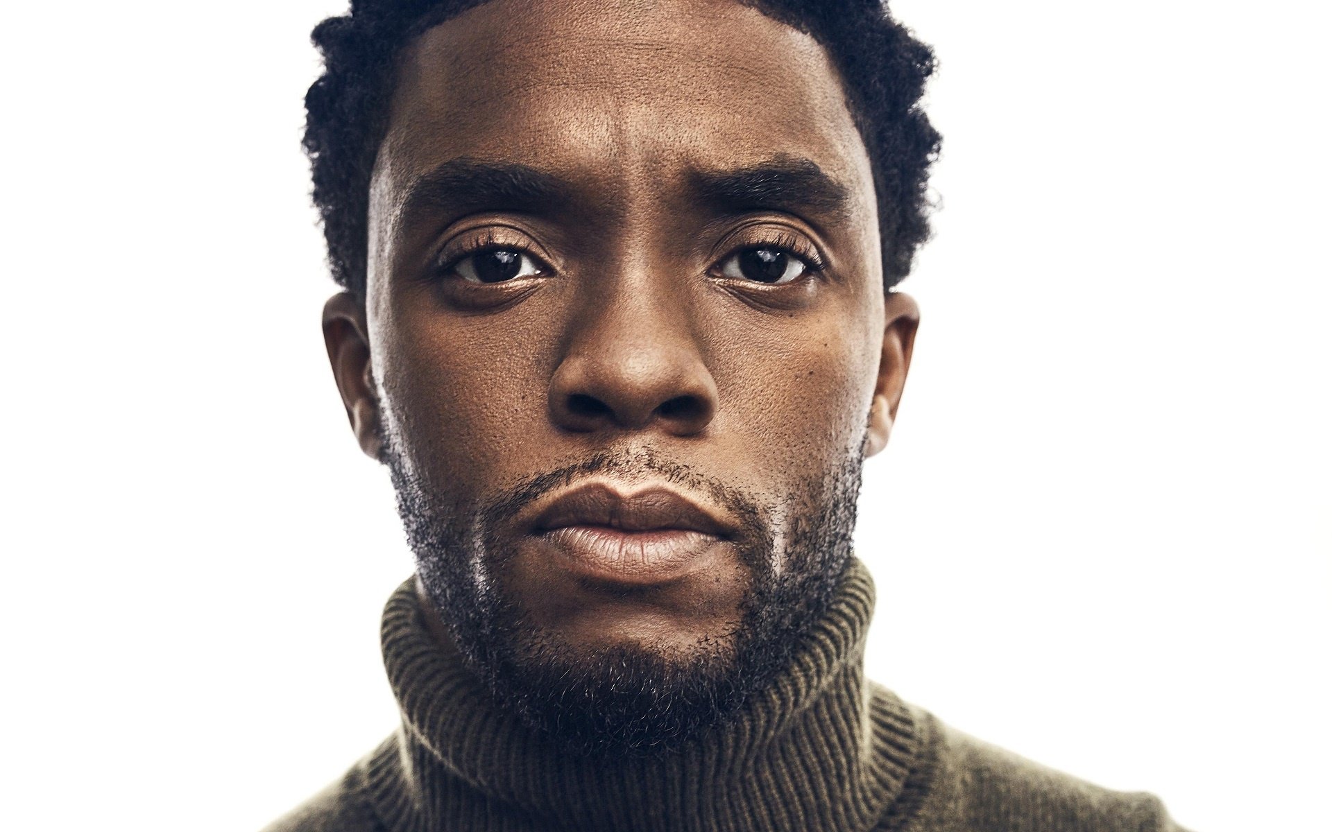 Download Brown Eyes Face American Actor Celebrity Chadwick Boseman HD ...