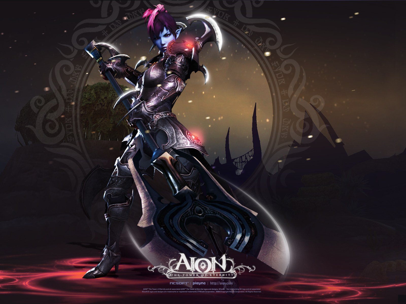 AION HD Wallpaper – Epic Video Game Warrior Showcase