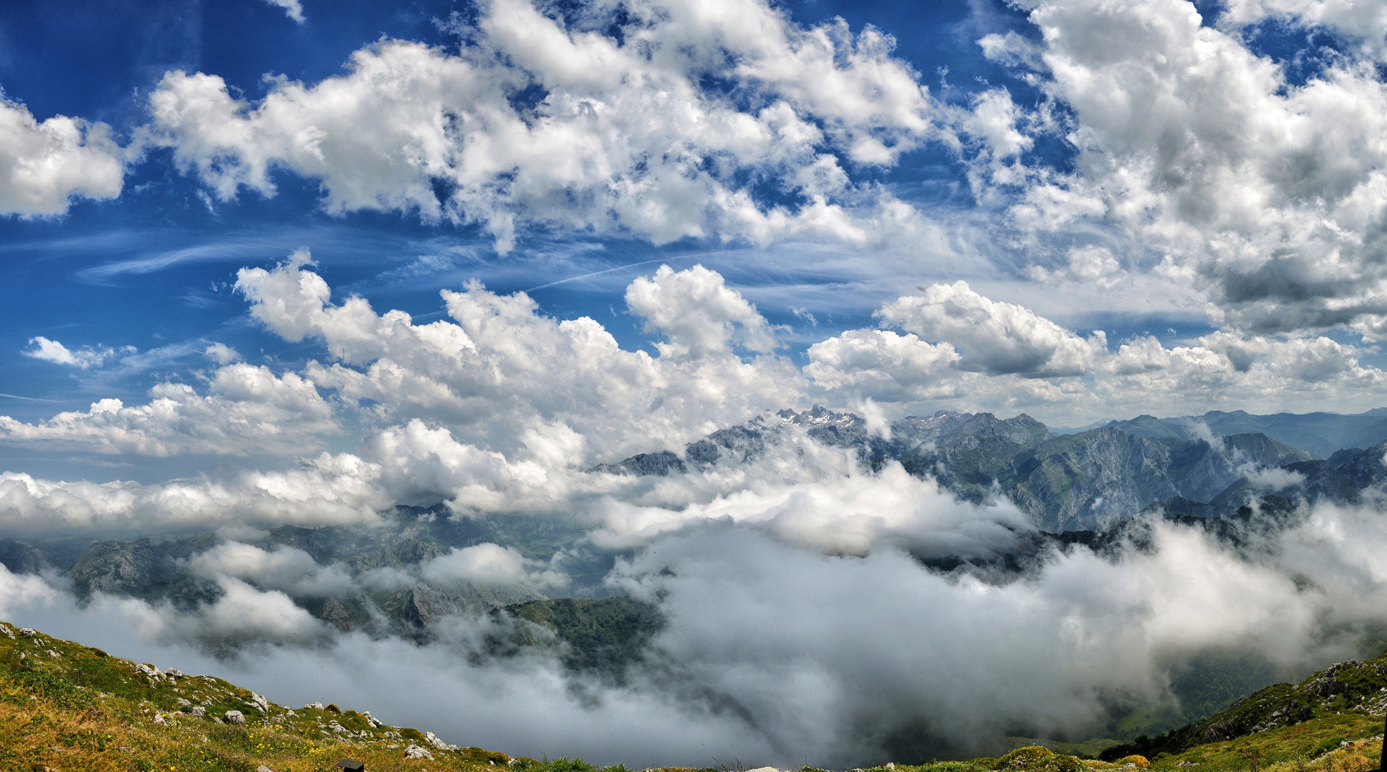 Download Mountain Sky Landscape Nature Cloud HD Wallpaper