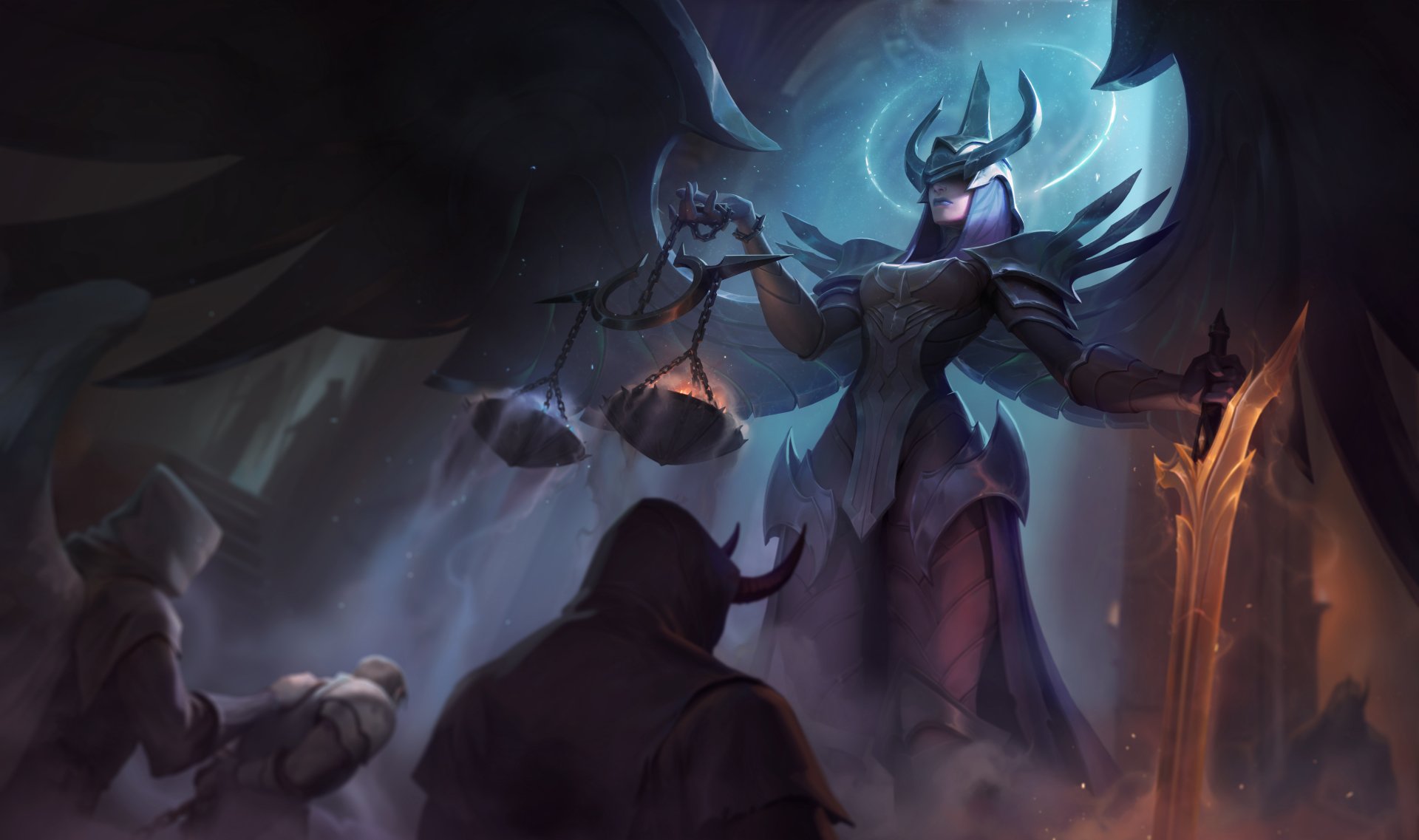 Kayle Ascends: 4K Ultra HD League of Legends Epic Wallpaper