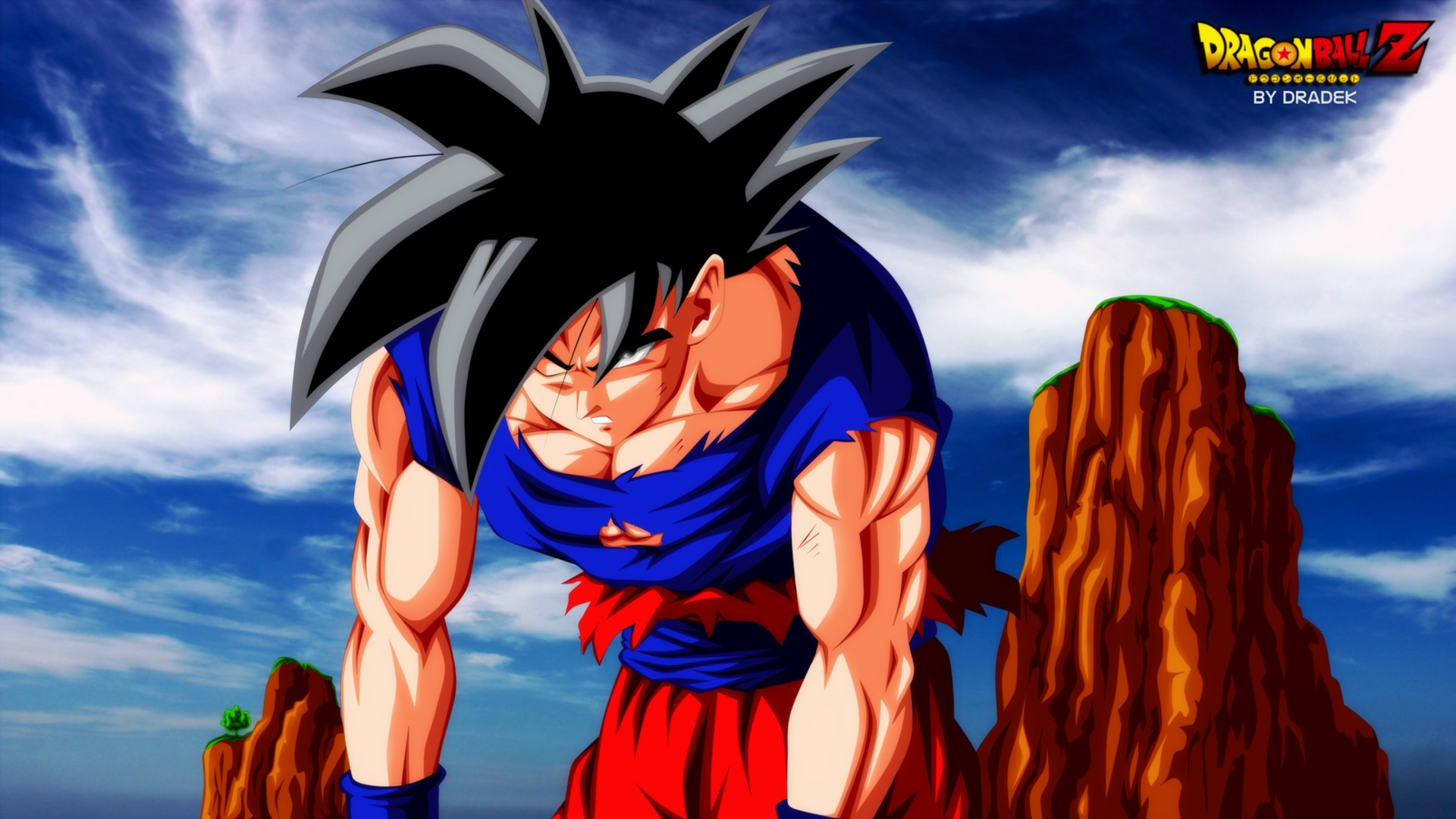 Goku Normal Wallpaper Download Dragon Ball Z Wallpapers Wallpaper